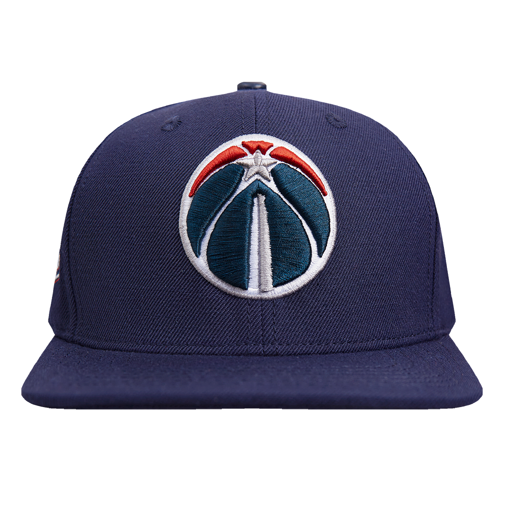 NBA WASHINGTON WIZARDS SCRIPT TAIL WOOL SNAPBACK (MIDNIGHT NAVY) – Pro ...
