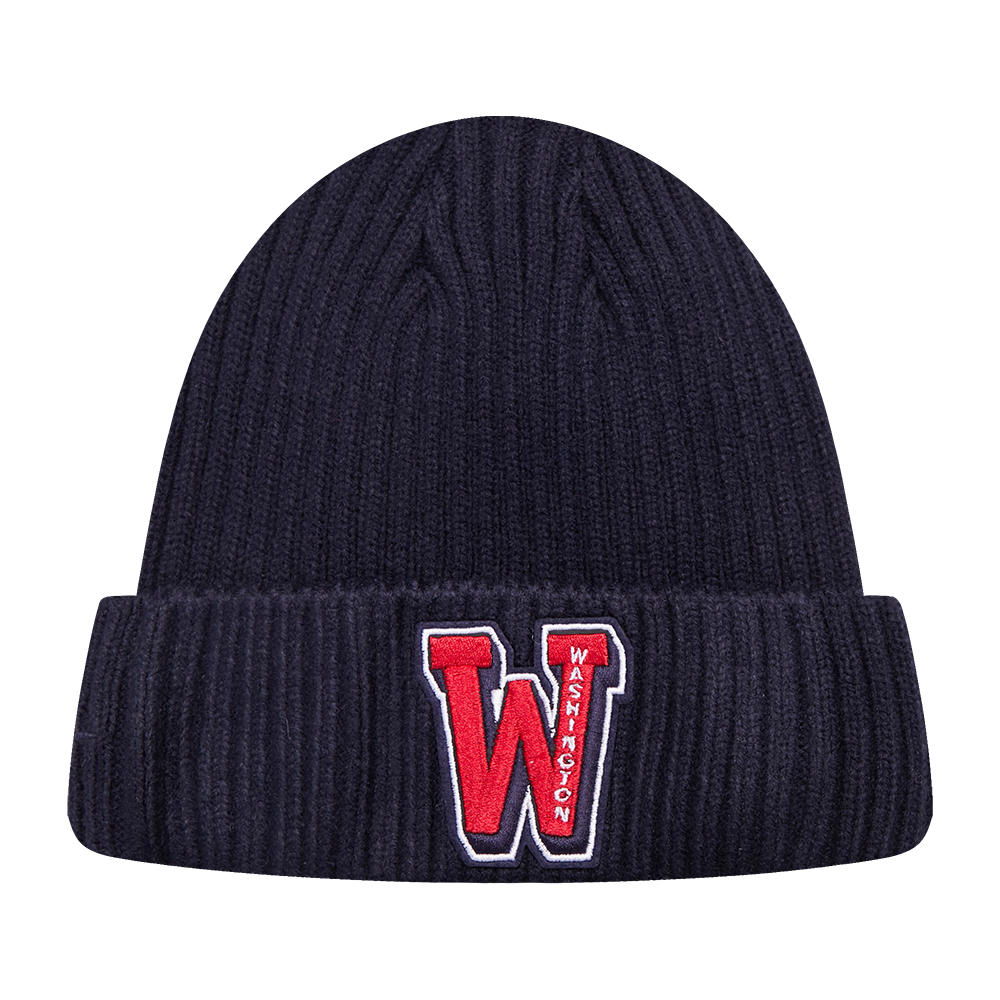 NBA WASHINGTON WIZARDS MASH UP BEANIE (MIDNIGHT NAVY) – Pro Standard