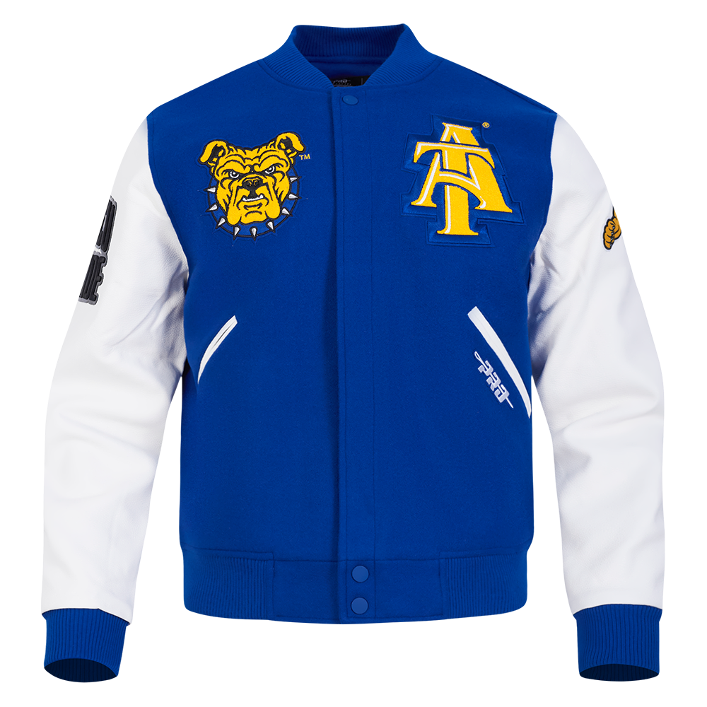 NORTH CAROLINA A&T STATE UNIVERSITY CLASSIC WOOL VARSITY JACKET (DODGE ...