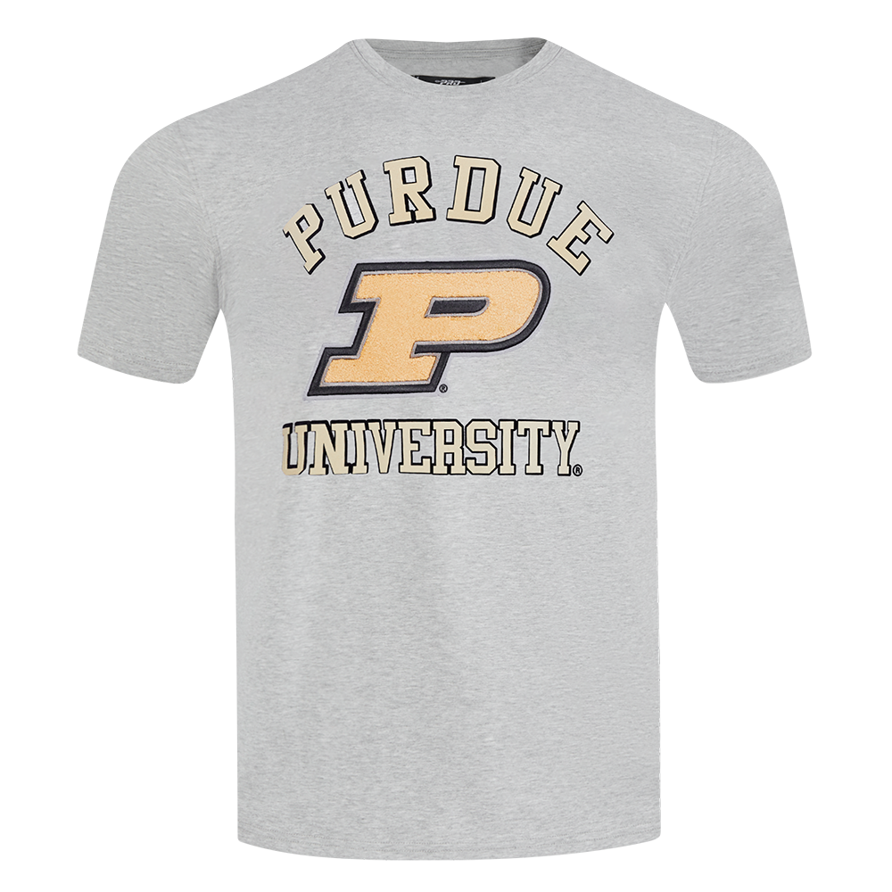 PURDUE UNIVERSITY CLASSIC MEN'S STACKED LOGO TEE (HEATHER GREY) – Pro ...
