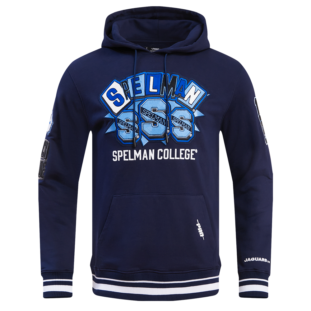 SPELMAN COLLEGE HOMECOMING MEN'S RIB PO HOODIE (MIDNIGHT NAVY) – Pro ...