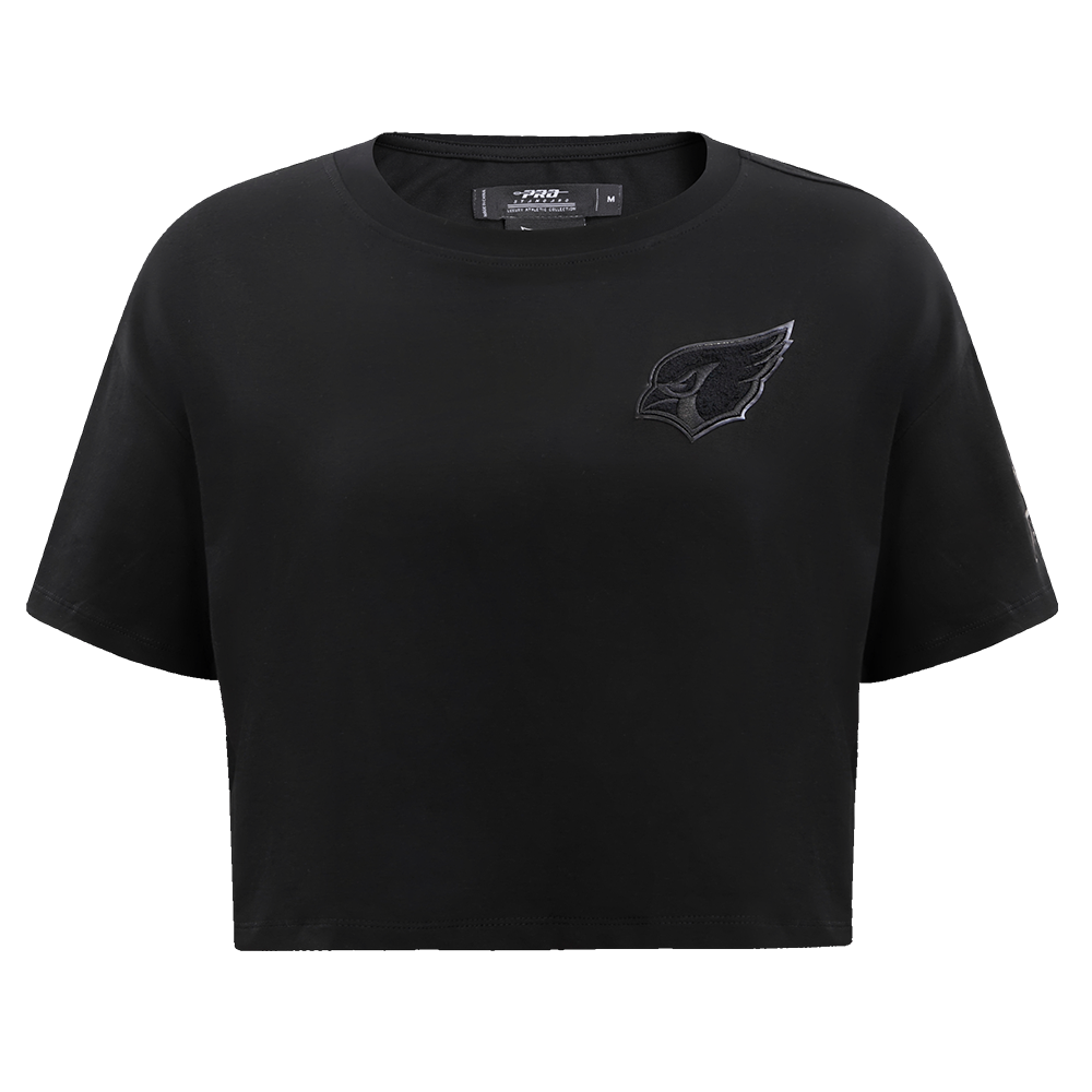 Pro Standard NFL Arizona Cardinals Triple Black Boxy Tee - Women's