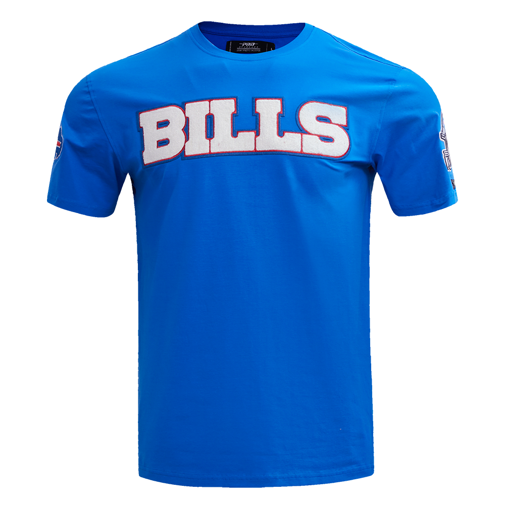 NFL BUFFALO BILLS CLASSIC CHENILLE MEN'S TEE (ROYAL BLUE) – Pro Standard