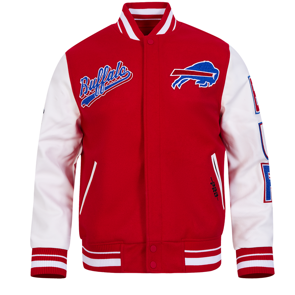 NFL BUFFALO BILLS SCRIPT TAIL MEN'S RIB WOOL VARSITY (ROYAL BLUE/RED ...