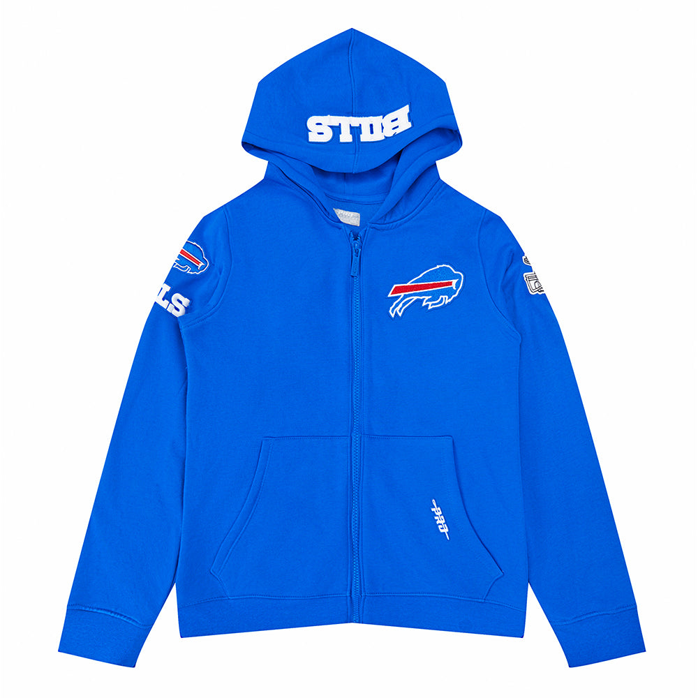 NFL BUFFALO BILLS CLASSIC BIG BOY'S FLC FZ PO HOODIE (ROYAL BLUE) – Pro ...