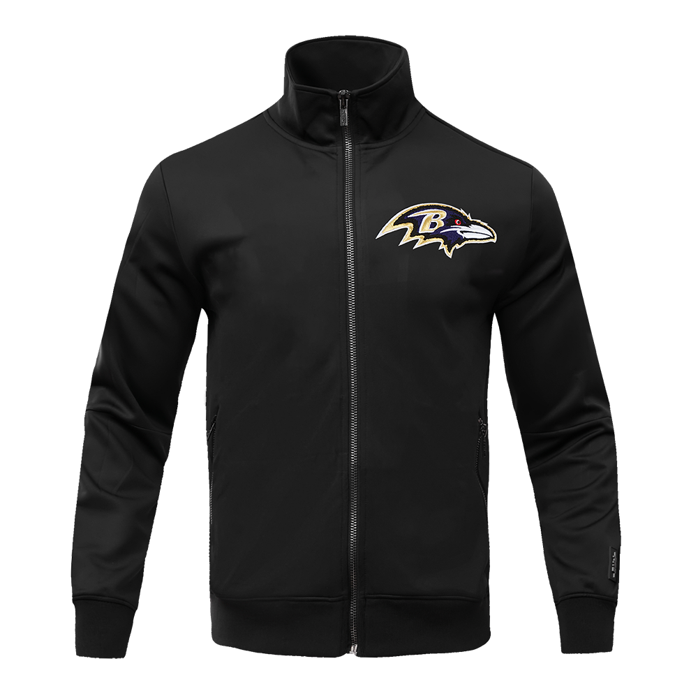 NFL BALTIMORE RAVENS CLASSIC MEN'S TRACK JACKET (BLACK) – Pro Standard