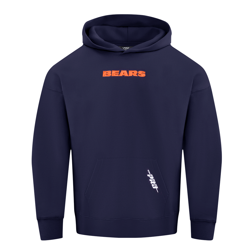 NFL CHICAGO BEARS WINGSPAN MEN'S DROP SHOULDER FLC PO HOODIE (TAUPE ...
