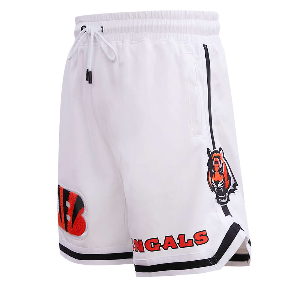 NFL CINCINNATI BENGALS CLASSIC CHENILLE MEN'S SHORT (WHITE) – Pro Standard