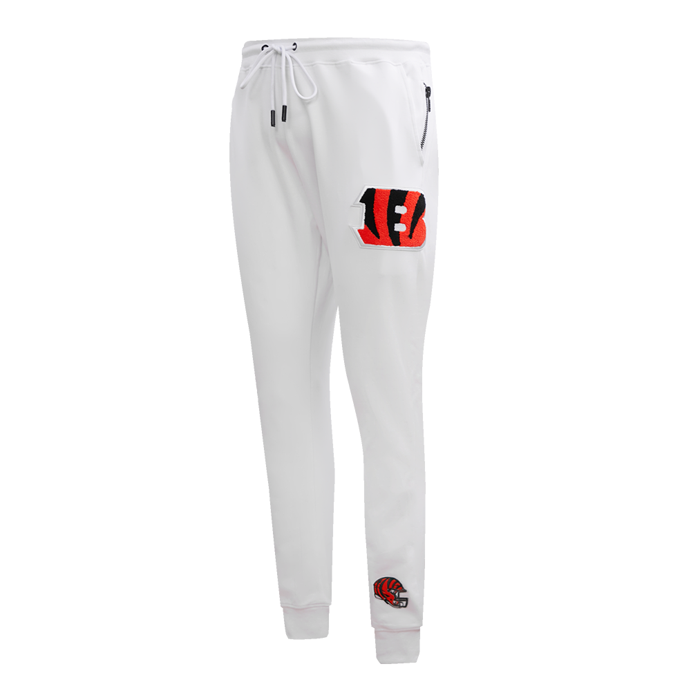 NFL CINCINNATI BENGALS CLASSIC CHENILLE MEN'S JOGGER (WHITE) – Pro Standard
