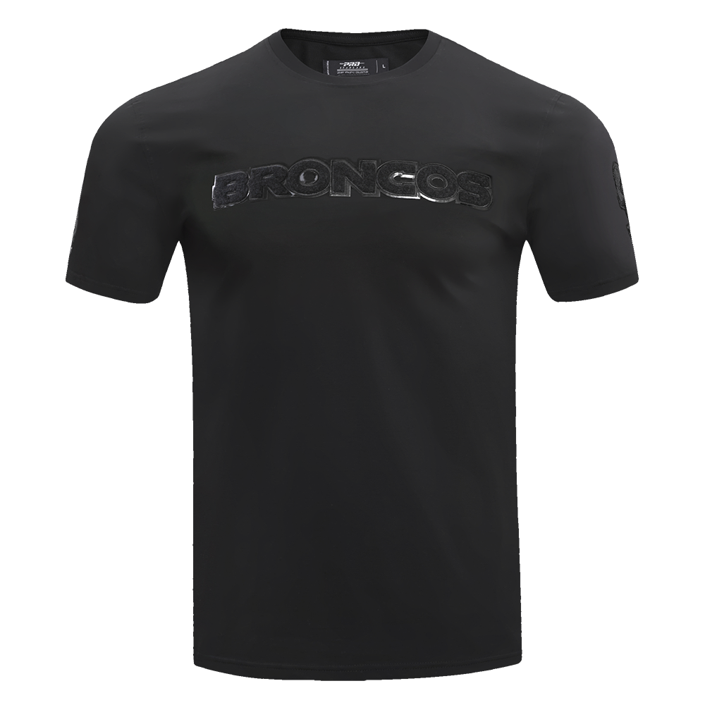 Pro Standard NFL Denver Broncos Triple Black Tee - Men's