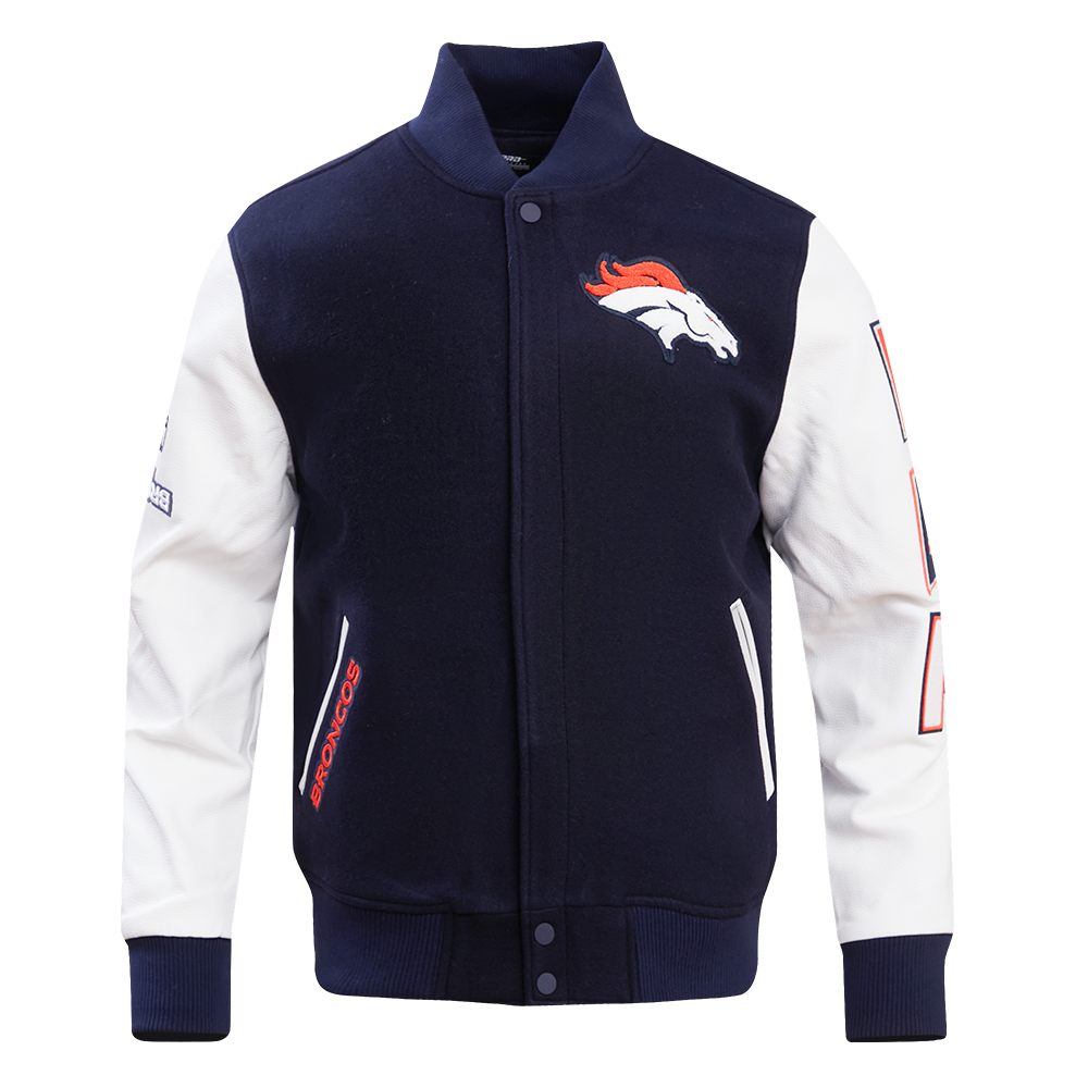 Pro Standard NFL Denver Broncos Classic Varsity Jacket - Men's