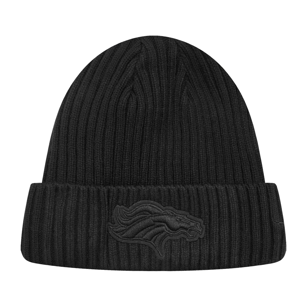 NFL DENVER BRONCOS NEUTRAL BEANIE (BLACK) – Pro Standard