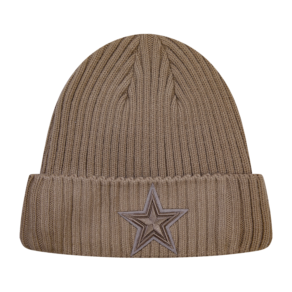 NFL DALLAS COWBOYS NEUTRAL UNISEX BEANIE (TAUPE) – Pro Standard