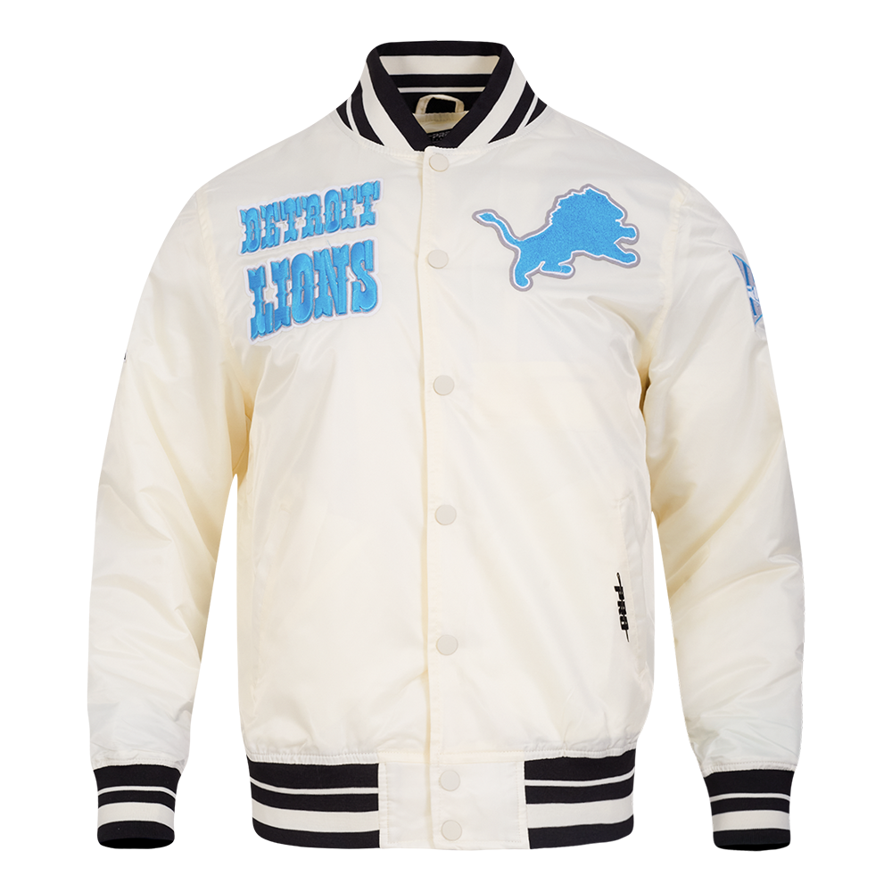 Pro Standard NFL Detroit Lions Retro Classic Satin Jacket - Men's