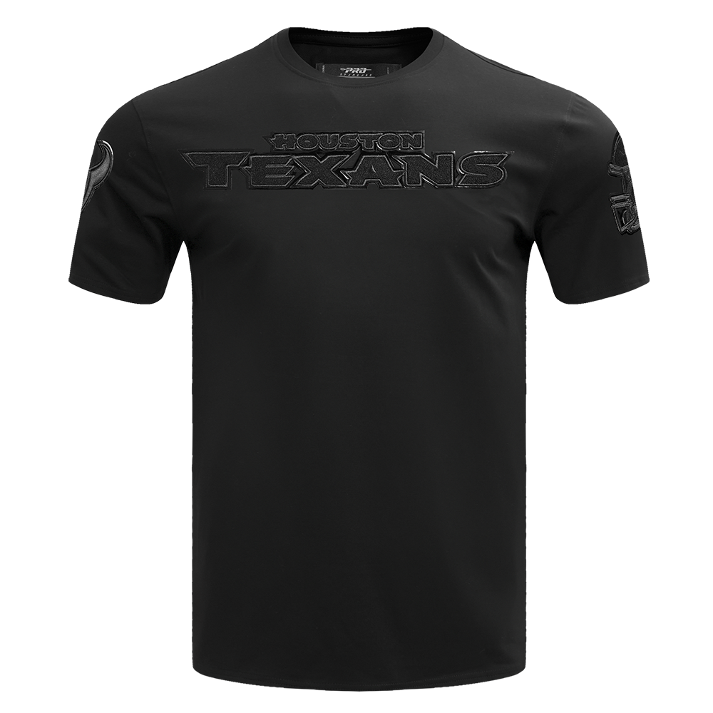 NFL HOUSTON TEXANS TRIPLE BLACK MEN'S TEE (TRIPLE BLACK) – Pro Standard