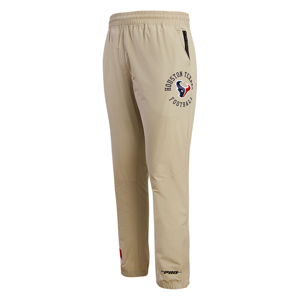 NFL HOUSTON TEXANS HYBRID HYBRID WOVEN MEN'S PANT (KHAKI) – Pro Standard