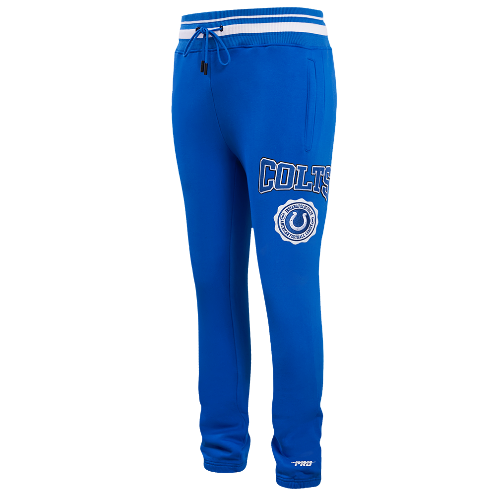 NFL INDIANAPOLIS COLTS CREST EMBLEM RIB MEN'S SWEATPANT (ROYAL BLUE ...