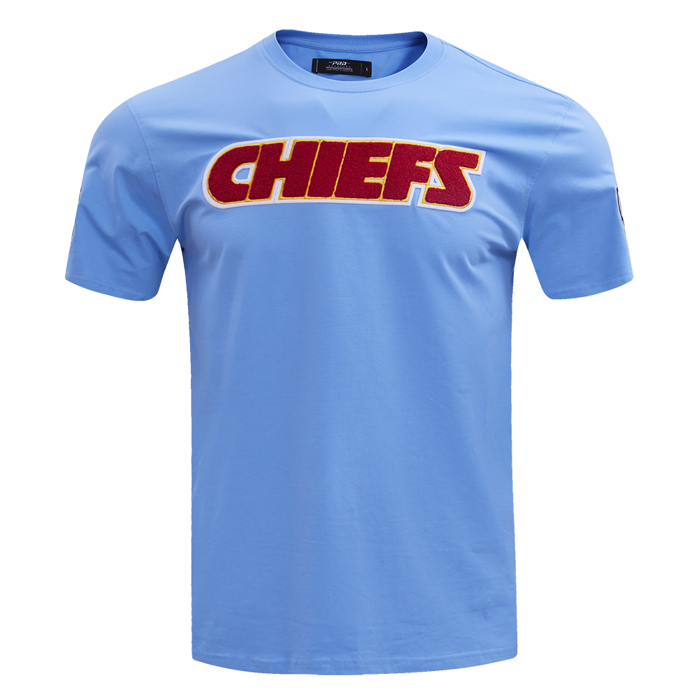 NFL KANSAS CITY CHIEFS CLASSIC CHENILLE MEN'S TEE (UNIVERSITY BLUE ...