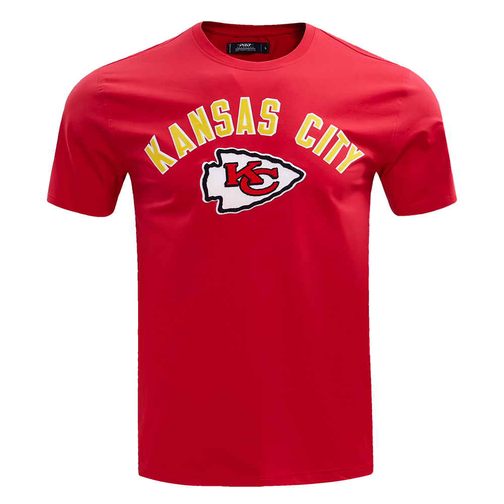 NFL KANSAS CITY CHIEFS CLASSIC BRISTLE MEN'S TEE (RED) – Pro Standard