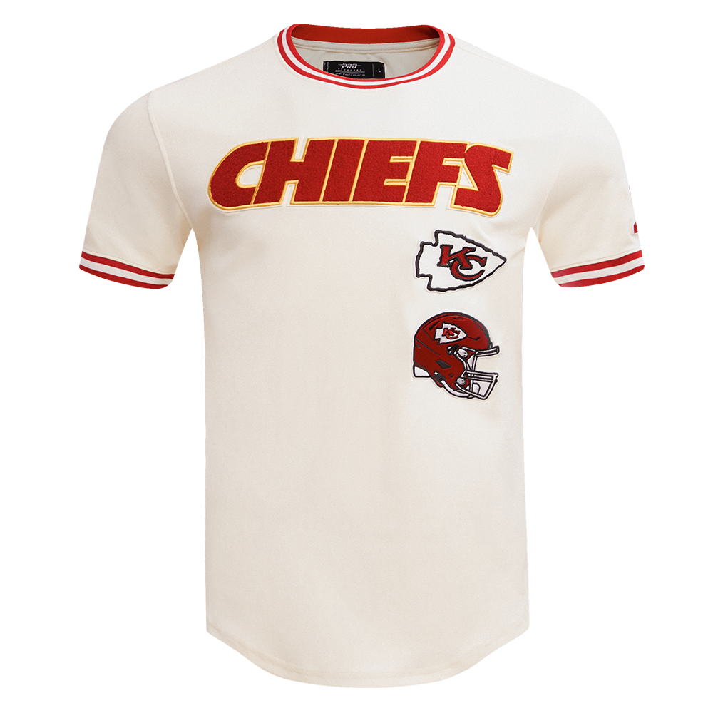NFL KANSAS CITY CHIEFS RETRO CLASSIC MEN'S TEE (EGGSHELL/ RED) – Pro ...