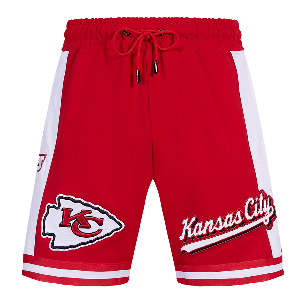 NFL KANSAS CITY CHIEFS SCRIPT TAIL MEN'S DOUBLE KNIT 2.0 SHORT (RED ...