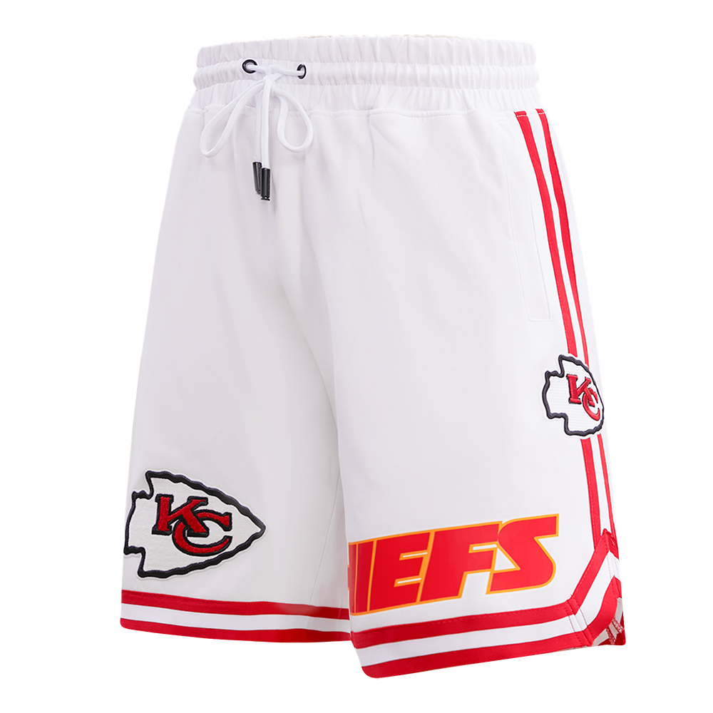 NFL KANSAS CITY CHIEFS CLASSIC CHENILLE MEN'S SHORT (WHITE) – Pro Standard