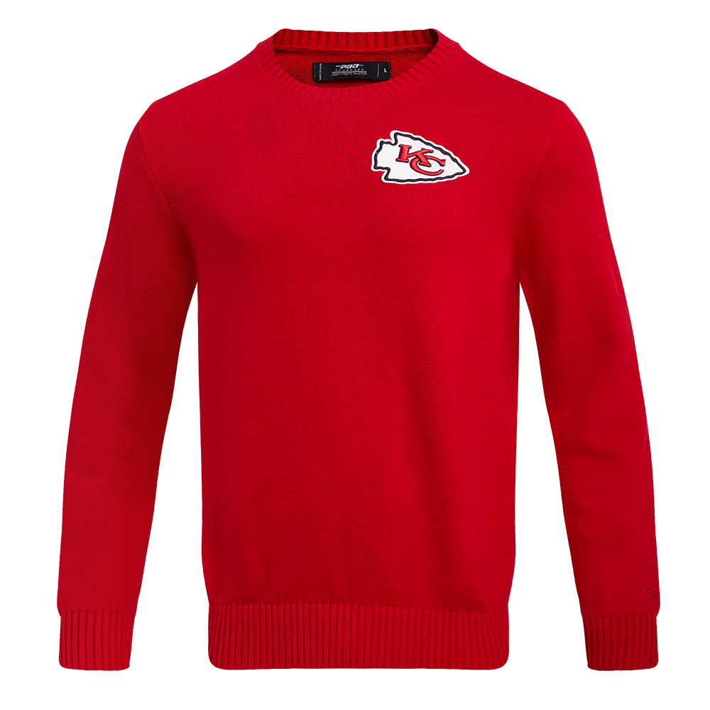 NFL KANSAS CITY CHIEFS KNIT BOX SET CREWNECK SWEATER (RED) – Pro Standard