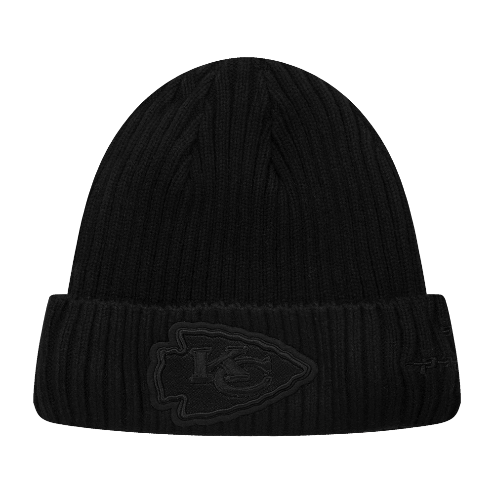 NFL KANSAS CITY CHIEFS NEUTRAL BEANIE (BLACK) – Pro Standard
