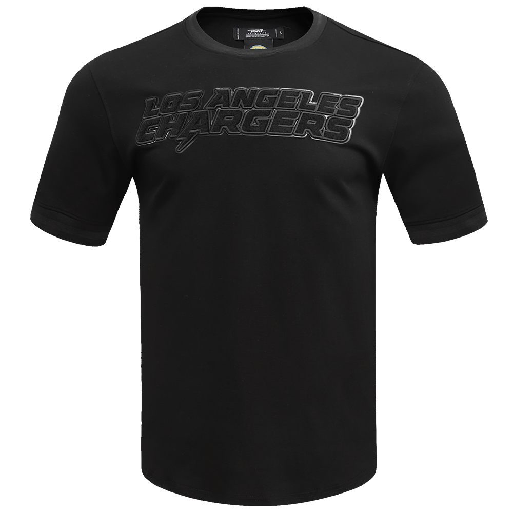 NFL LOS ANGELES CHARGERS TRIPLE BLACK TEE (TRIPLE BLACK) – Pro Standard
