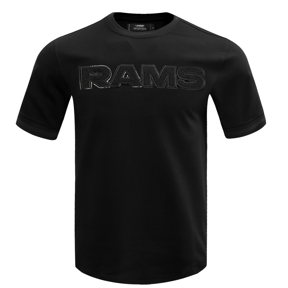 NFL LOS ANGELES RAMS TRIPLE BLACK MEN'S TEE (TRIPLE BLACK) – Pro Standard