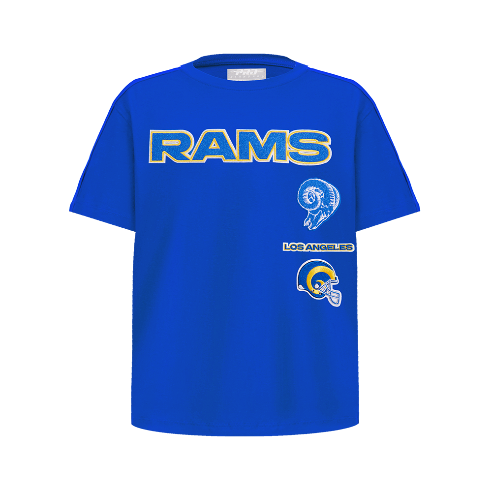 NFL LOS ANGELES RAMS RETRO CLASSIC BIG BOYS SHORT SLEEVE TAPING TEE (R ...