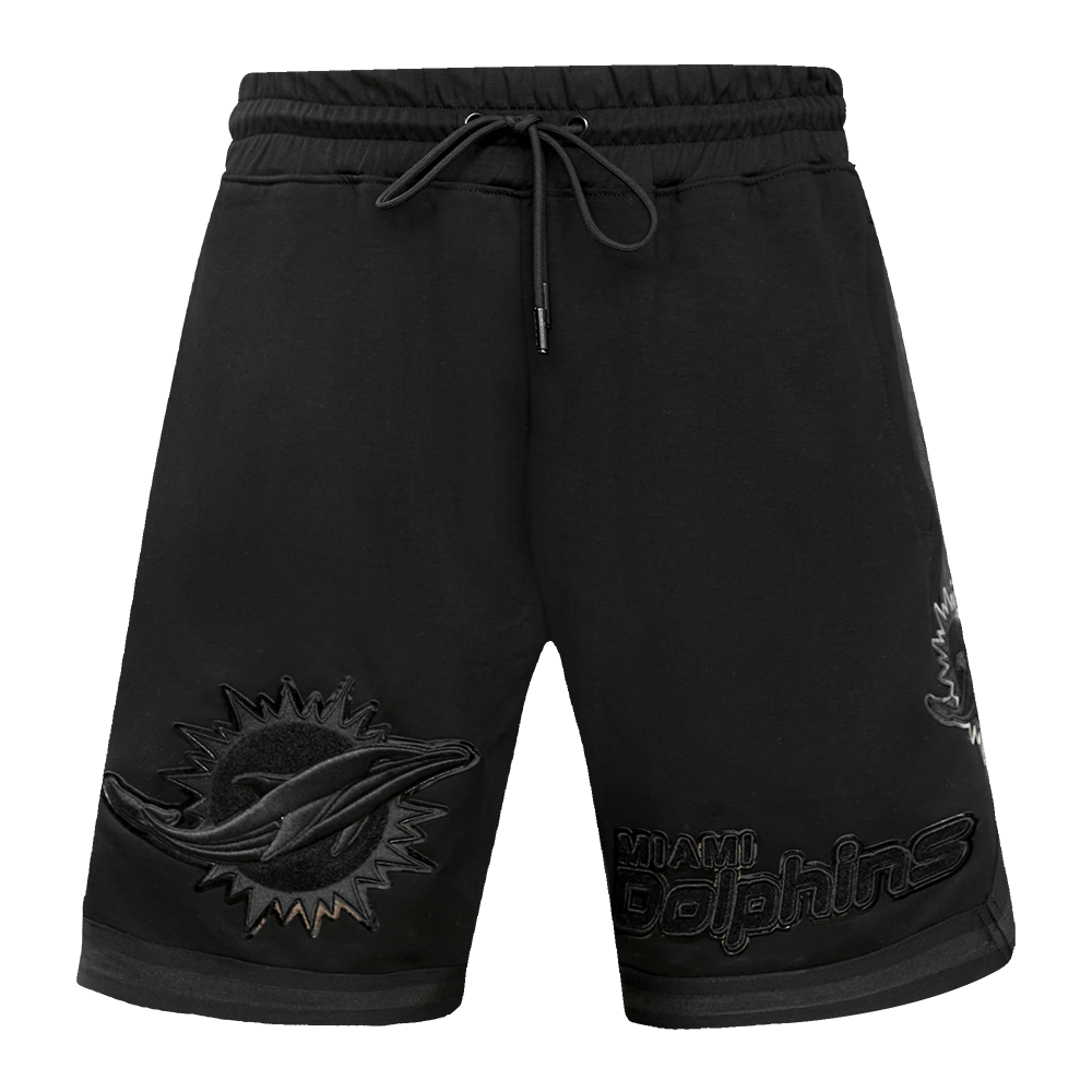 NFL MIAMI DOLPHINS TRIPLE BLACK SHORT (TRIPLE BLACK) – Pro Standard