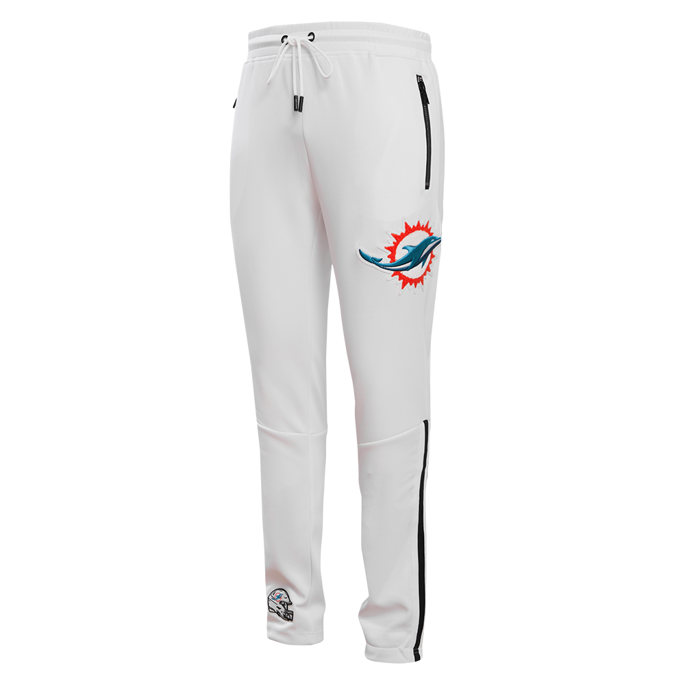 NFL MIAMI DOLPHINS CLASSIC MEN'S DK TRACK PANT (WHITE) – Pro Standard