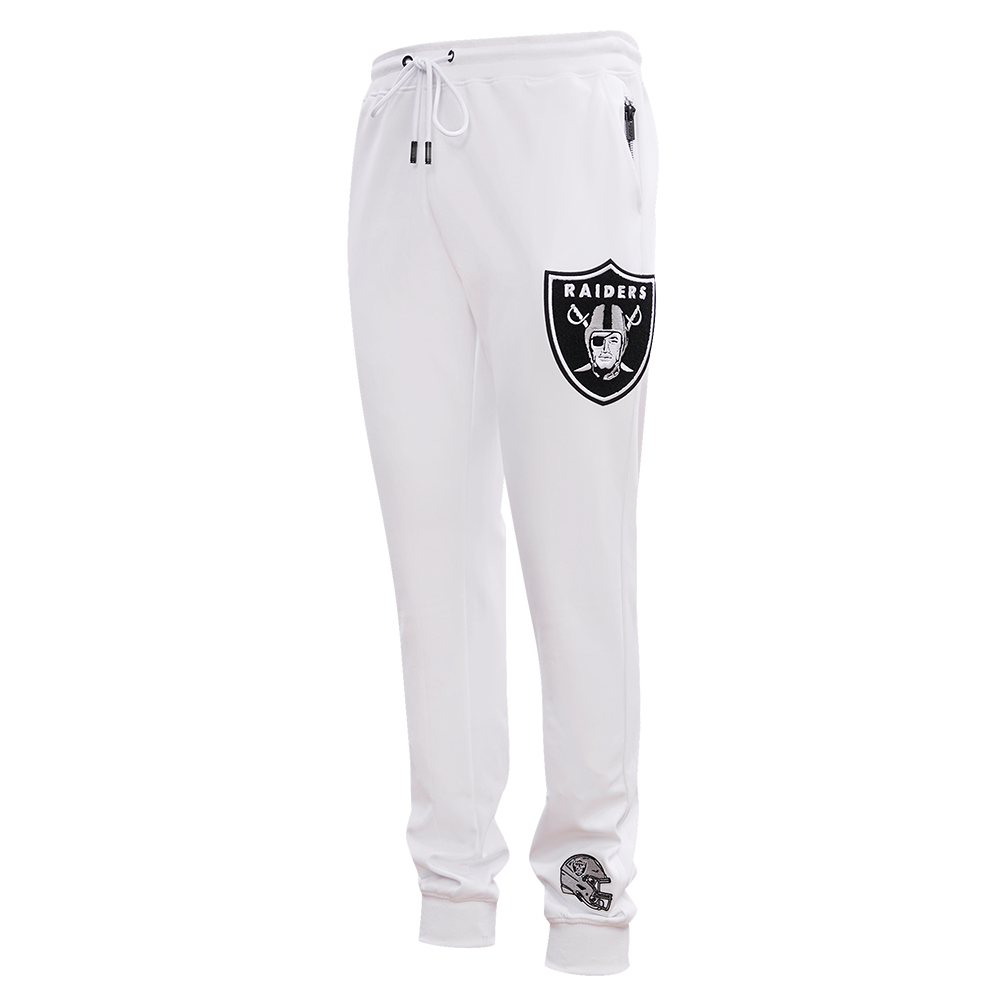 NFL LAS VEGAS RAIDERS CLASSIC CHENILLE MEN'S JOGGER (WHITE) – Pro Standard