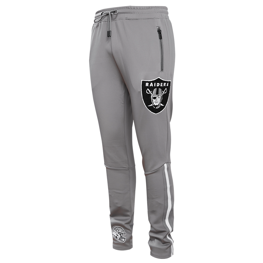 NFL OAKLAND RAIDERS CLASSIC MEN'S DK TRACK PANT (GRAY) – Pro Standard