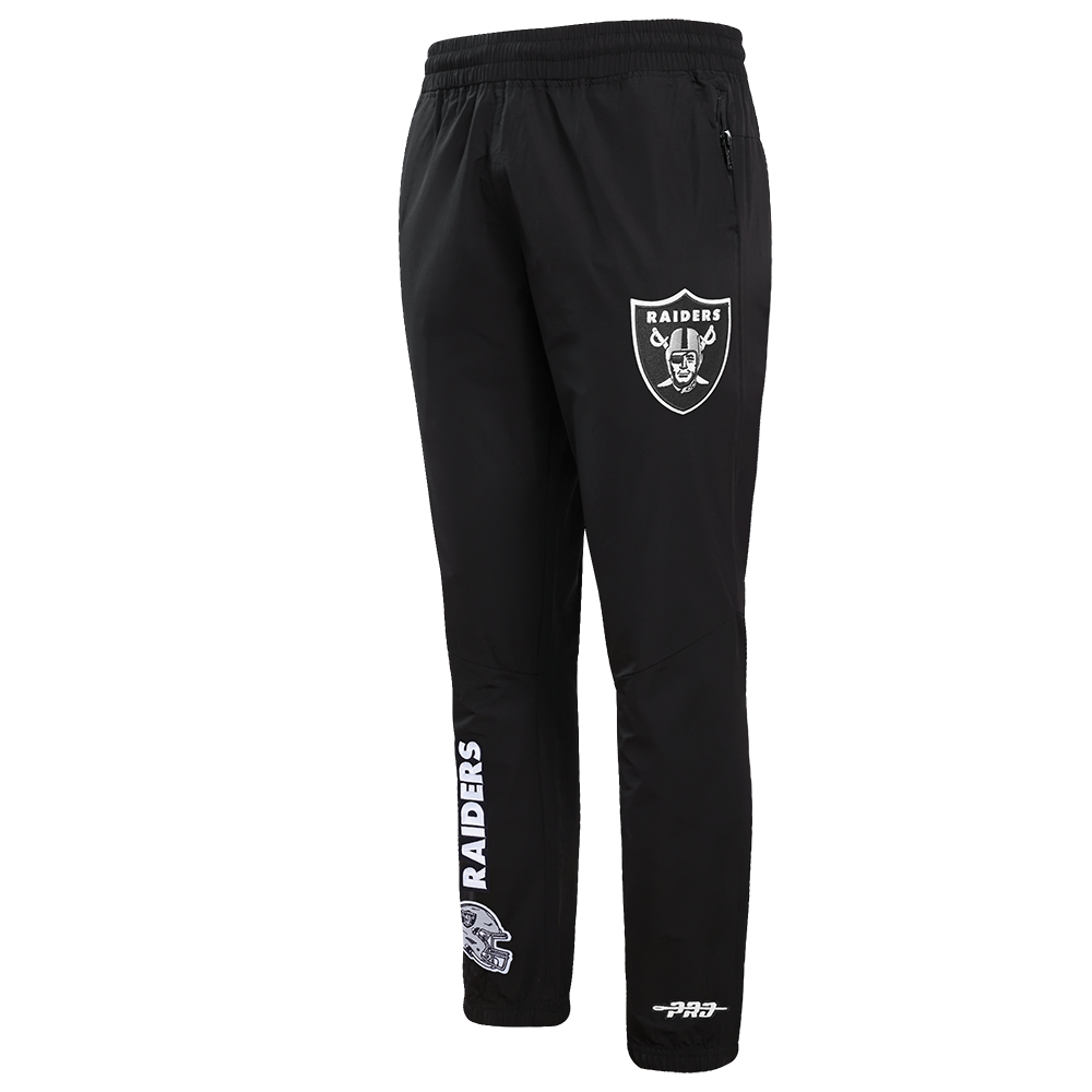 NFL LAS VEGAS RAIDERS CLASSIC WIND SUIT MEN'S WOVEN PANT (BLACK) – Pro ...