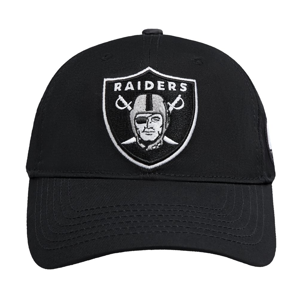 NFL LAS VEGAS RAIDERS FAST LANE LOGO DAD HAT (BLACK) – Pro Standard