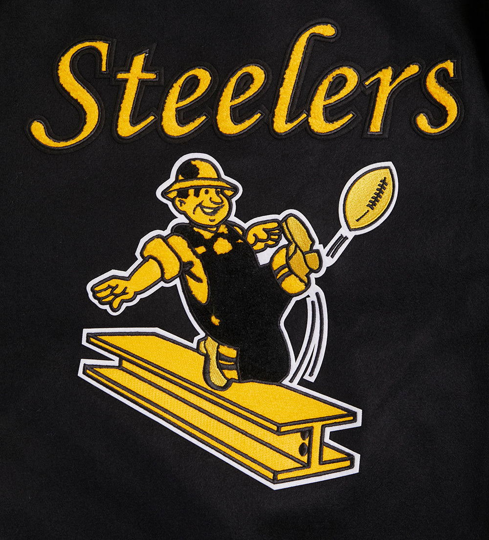 Old Steelers Logo PITTSBURGH STEELERS STEELY MCBEAM CLASSIC RETRO LOGO