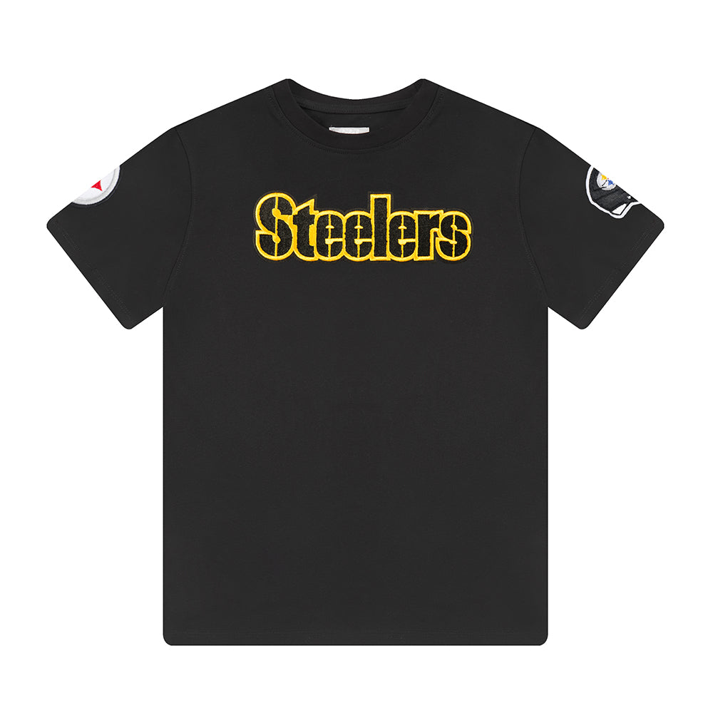 NFL PITTSBURGH STEELERS CLASSIC LITTLE BOYS SHORT SLEEVE TEE (BLACK ...