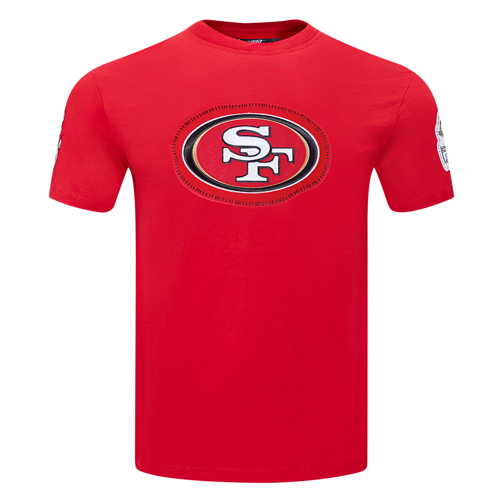 NFL SAN FRANCISCO 49ERS DIY PICK STITCH MEN'S SINGLE JERSEY TEE (RED ...