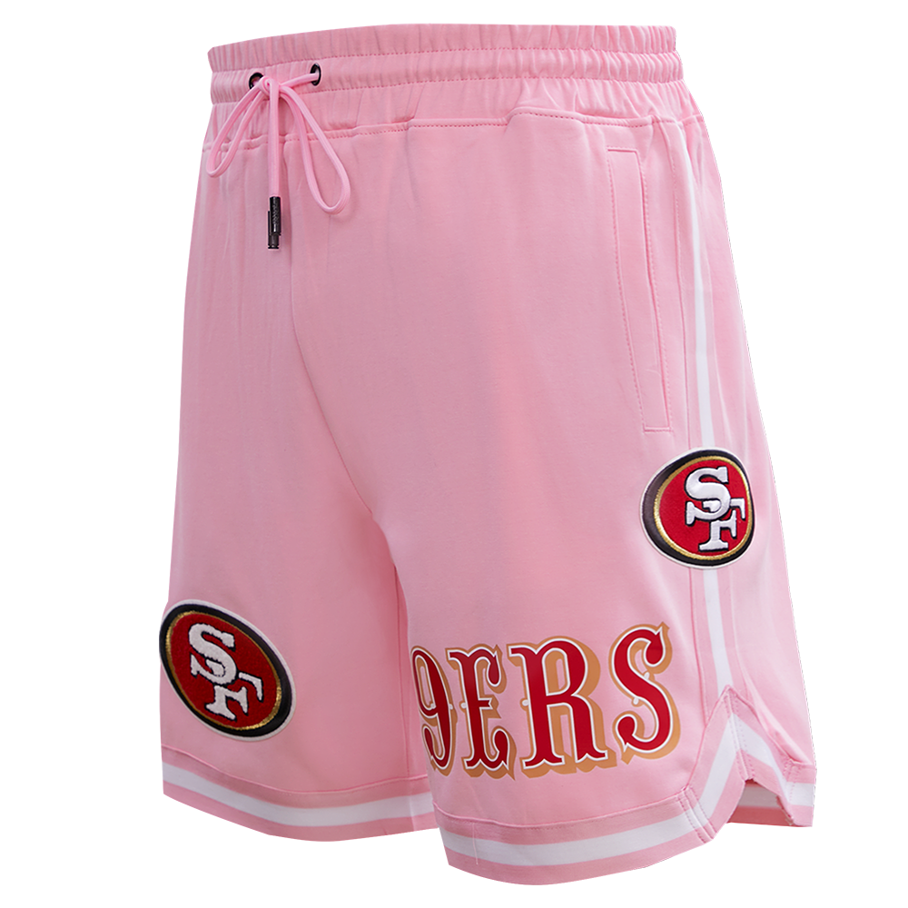 NFL SAN FRANCISCO 49ERS CLASSIC CHENILLE DK SHORT (PINK) – Pro Standard