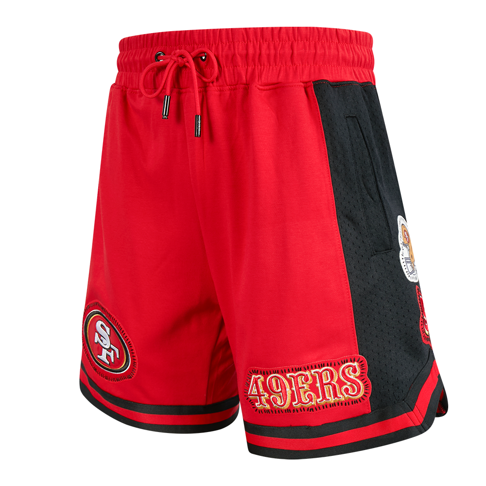 NFL SAN FRANCISCO 49ERS DIY PICK STITCH MEN'S DOUBLE KNIT 2.0 SHORT (R ...