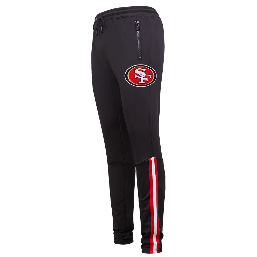 NFL SAN FRANCISCO 49ERS CLASSIC MEN'S DK TRACK PANT (BLACK/RED) – Pro ...