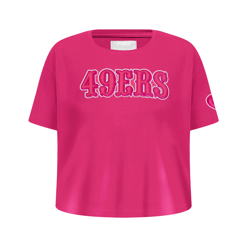 Pro Standard NFL San Francisco 49ers Triple Pink Boxy Tee - Women's