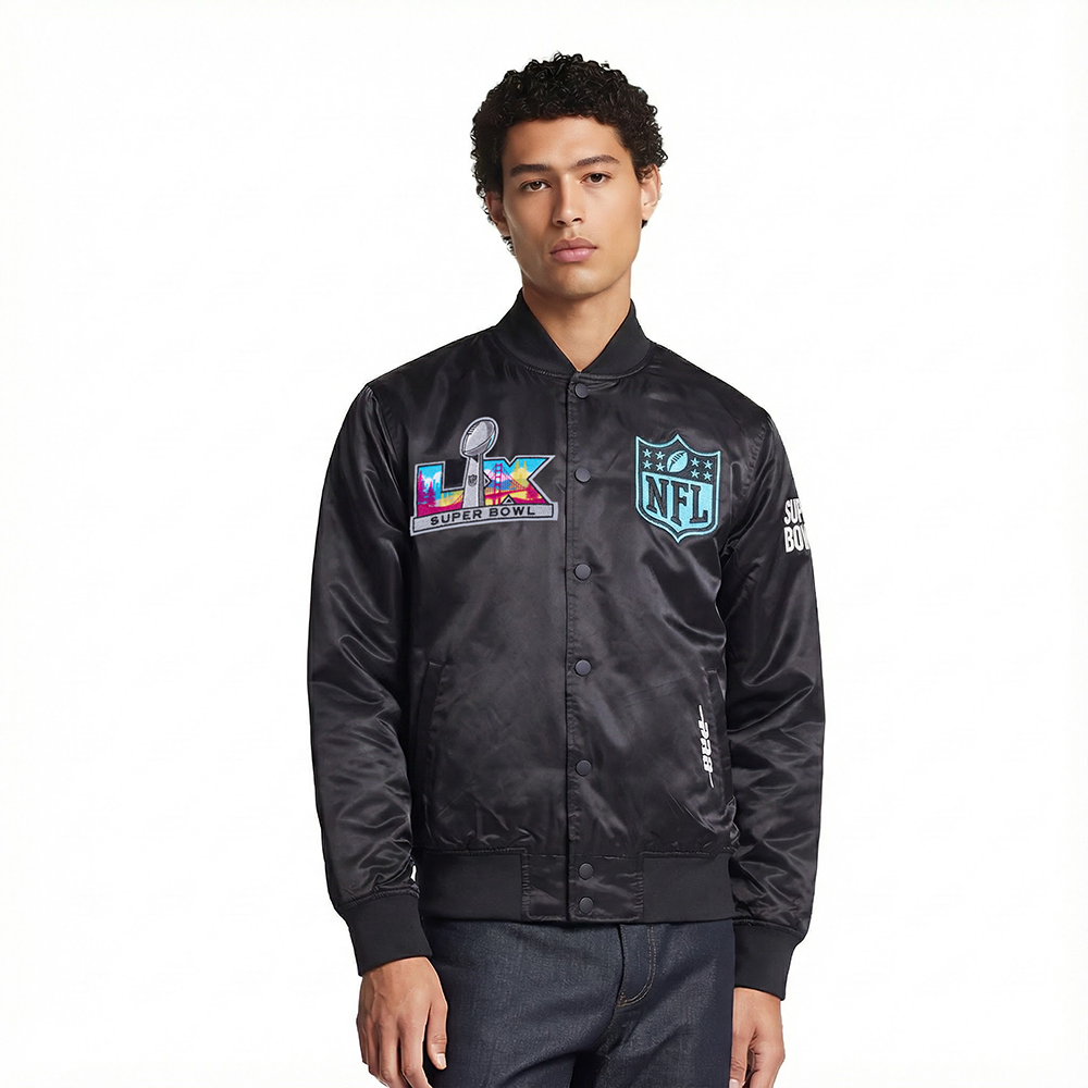 Pro Standard NFL Super Bowl Satin Jacket - Men's
