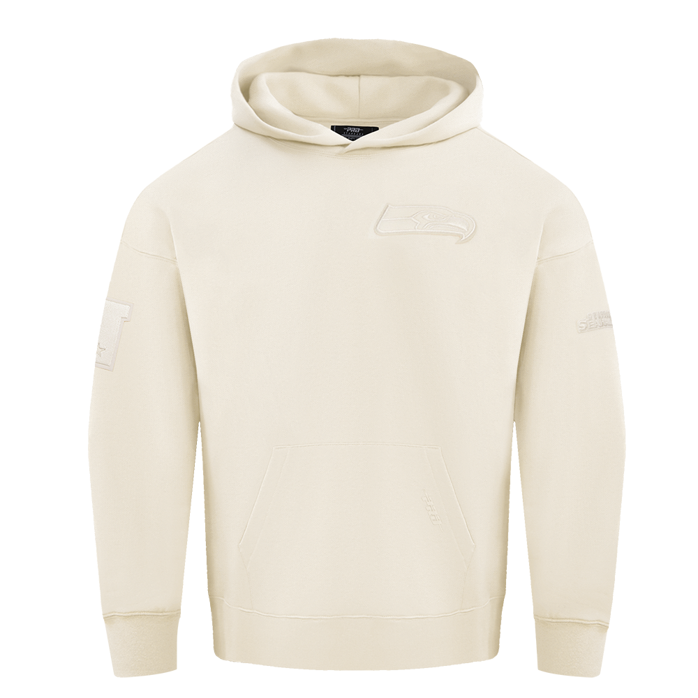 NFL SEATTLE SEAHAWKS NEUTRAL MEN'S DROP SHOULDER PULLOVER HOODIE (EGGS ...