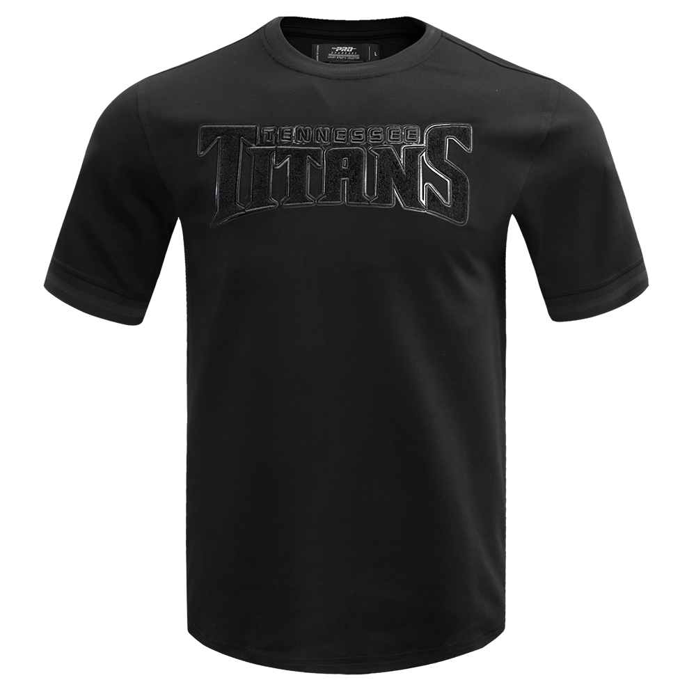 NFL TENNESSEE TITANS TRIPLE BLACK TEE (TRIPLE BLACK) – Pro Standard
