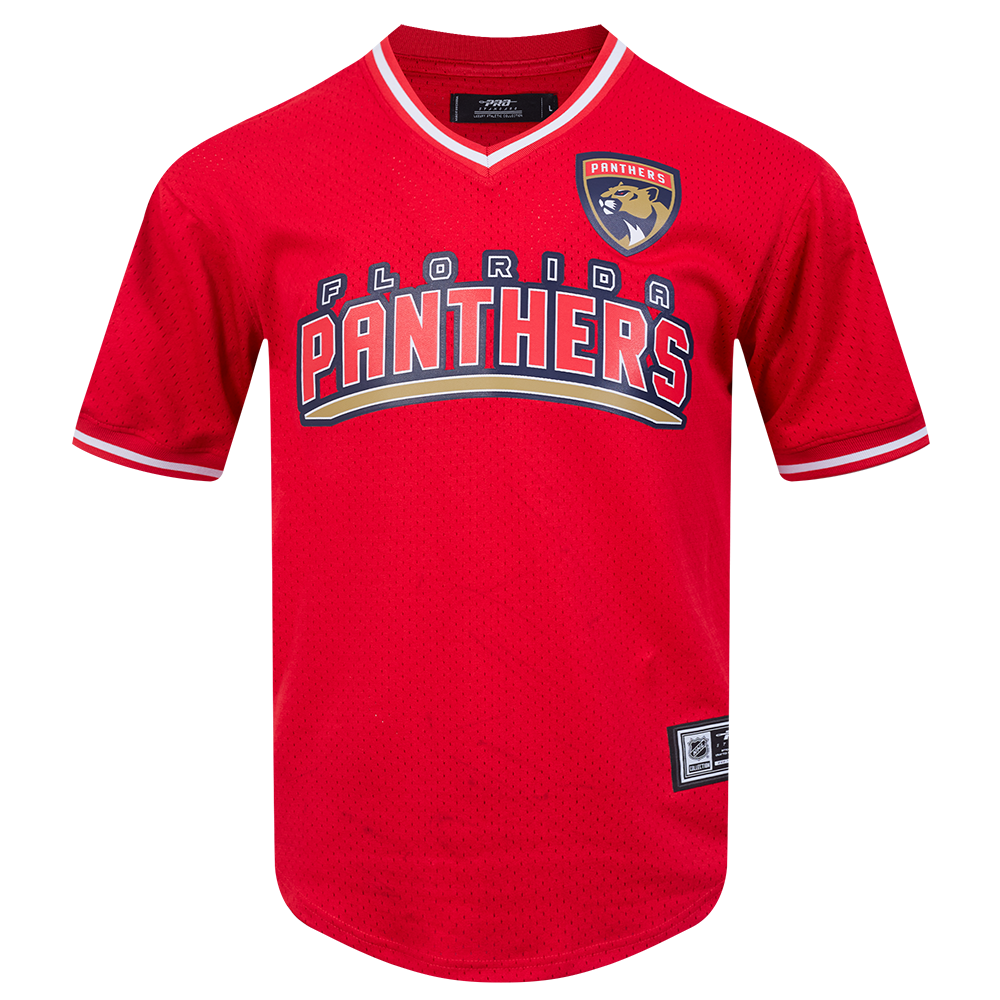NHL FLORIDA PANTHERS CLASSIC MESH MEN'S TEE (RED) – Pro Standard