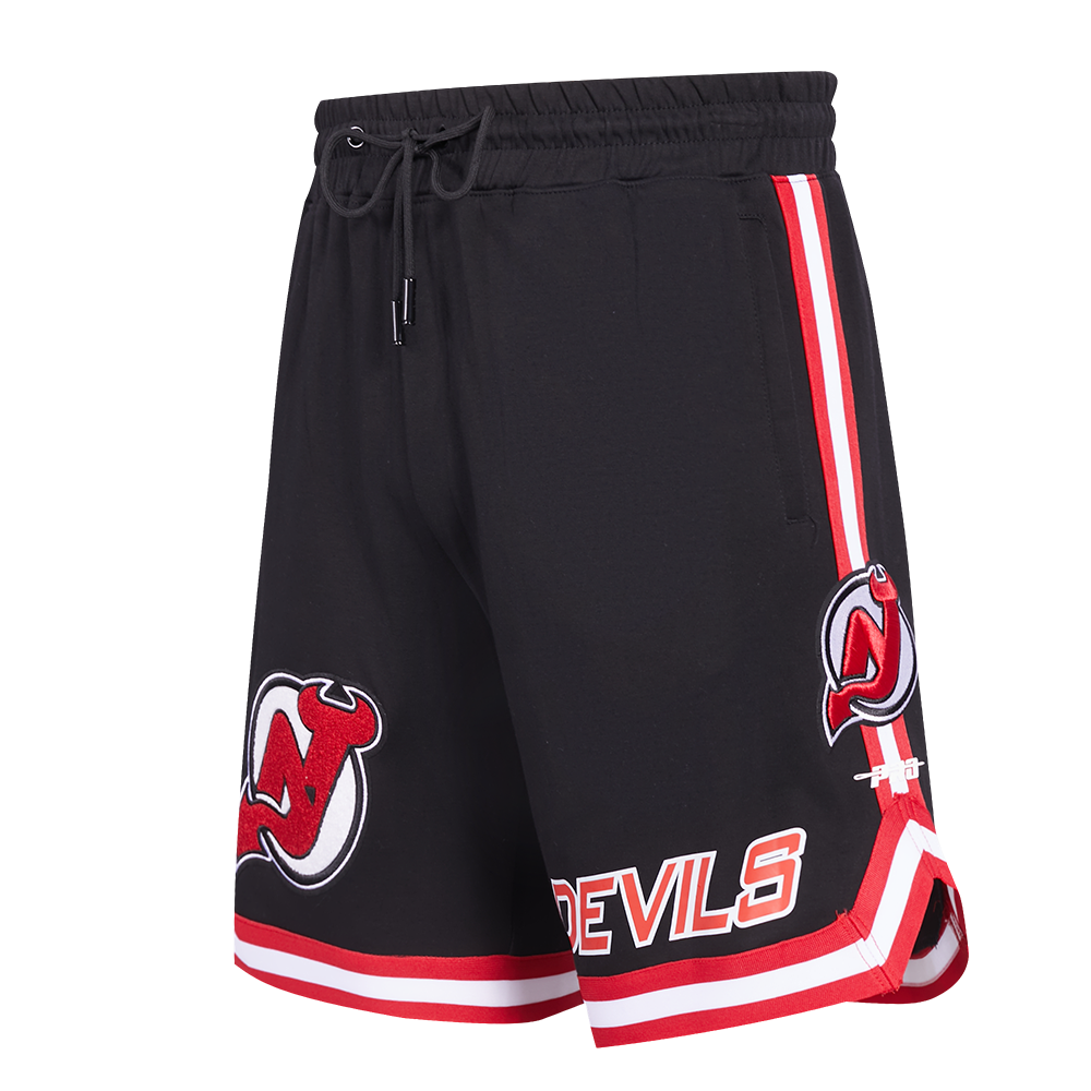 NHL NEW JERSEY DEVILS CLASSIC CHENILLE MEN'S DK SHORT (BLACK/RED) – Pro ...