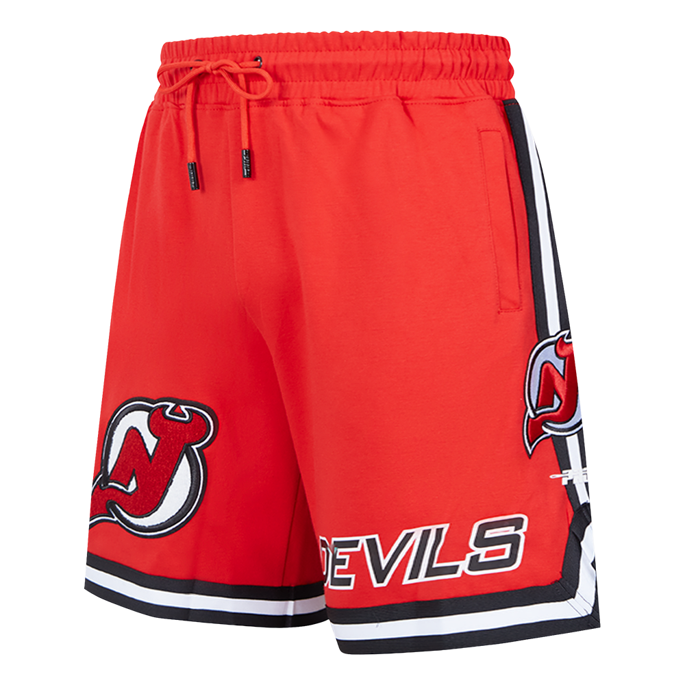 NHL NEW JERSEY DEVILS CLASSIC CHENILLE MEN'S DK SHORT (RED/BLACK) – Pro ...